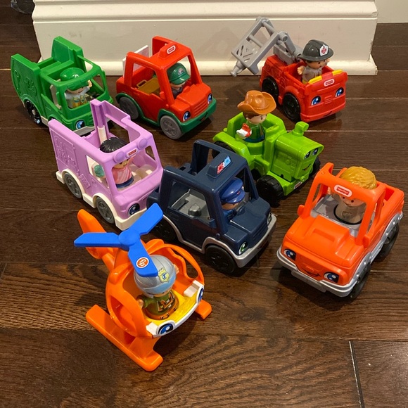 Fisher-Price | Toys | Fisher Price Little People Vehicle Bundle | Poshmark